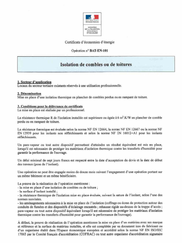 BAT-EN-101 V A33-3 À Compter Du | PDF