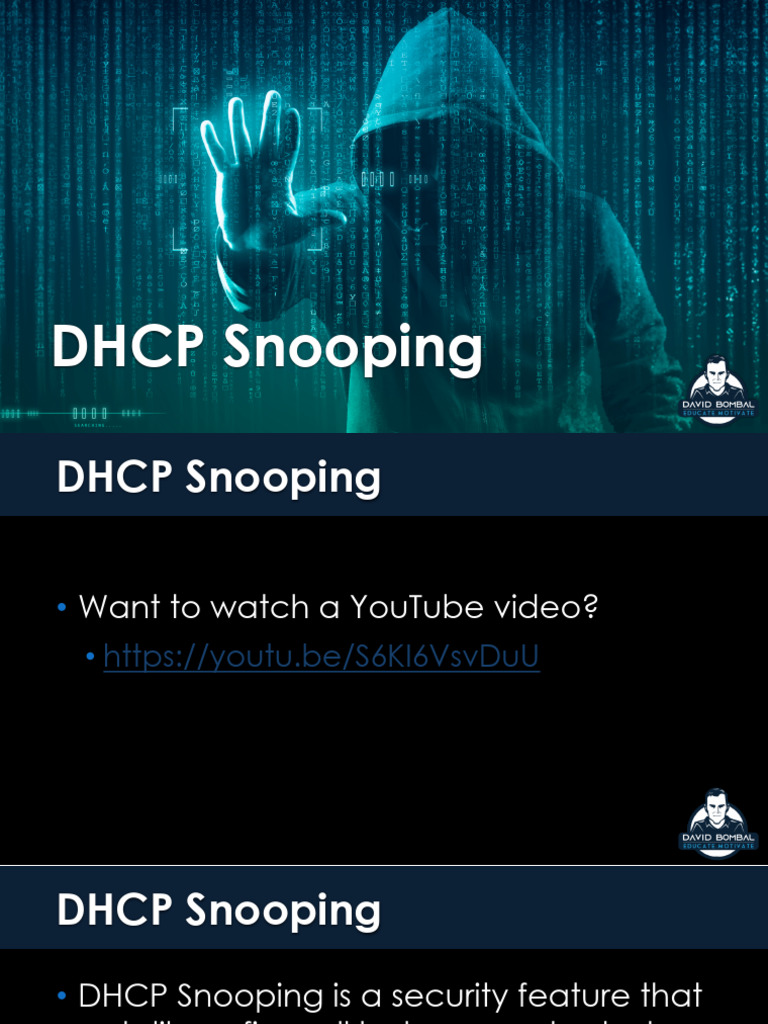 001 DHCP-Snooping | PDF