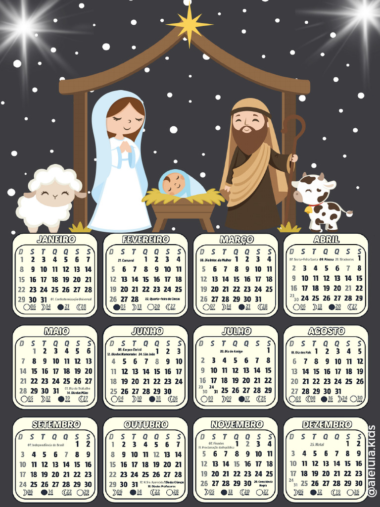 Calendário Natal | PDF