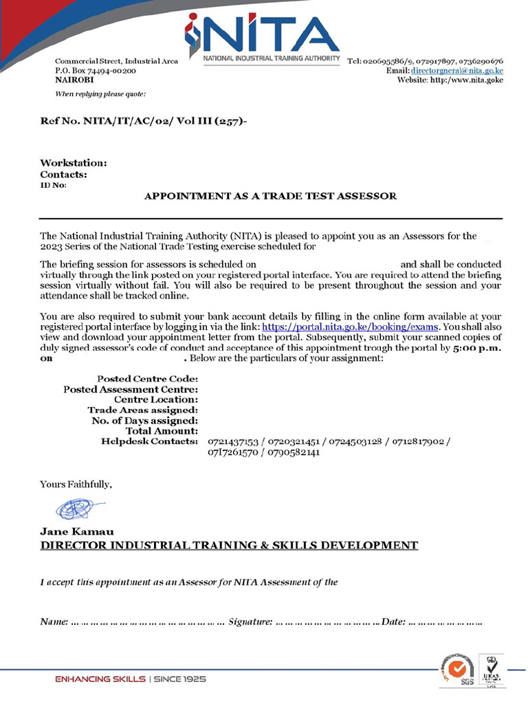 28th December 2024: Achego Vocational Training Center 254706732096 32092094 | PDF