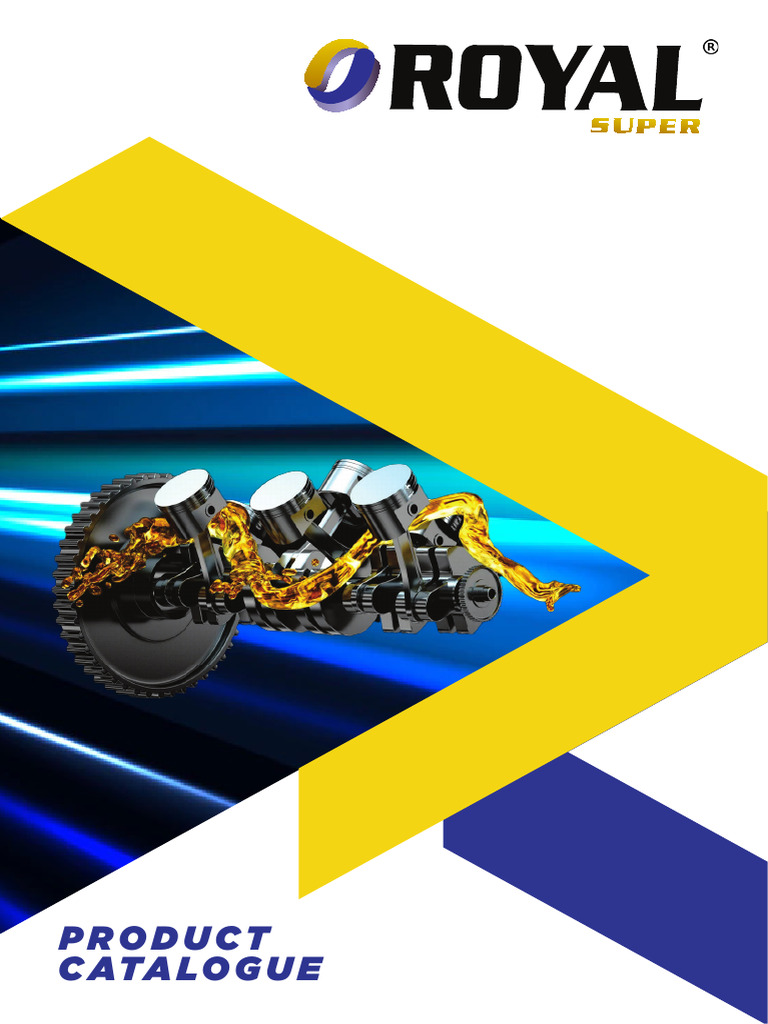 Royal Super Lubricants Catalog | PDF | Motor Oil | Oils