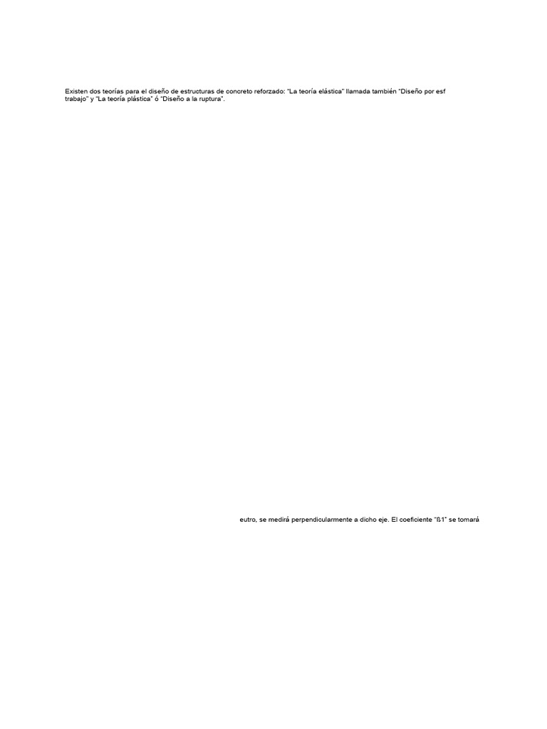 T2b) Diseño de Elem. Concreto Reforzado | PDF | Deformación (ingeniería) | Hormigón