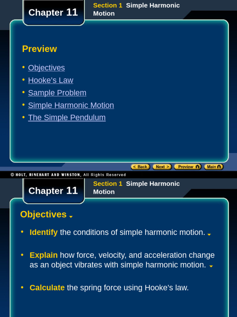 Chapter 11 Physics HMH | PDF | Force | Physical Sciences