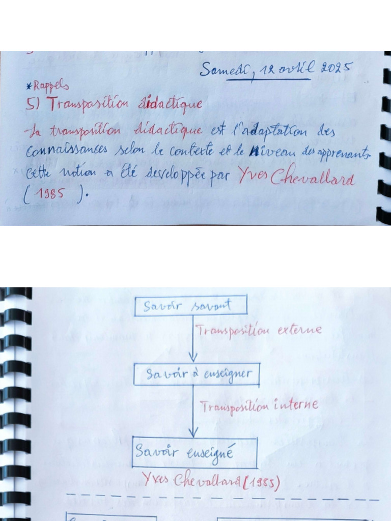 Transposition Didactique | PDF