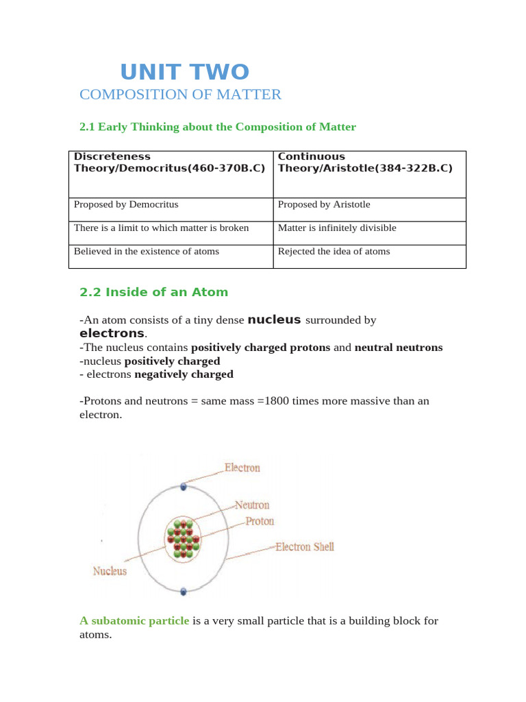 General Science Chapter Two | PDF