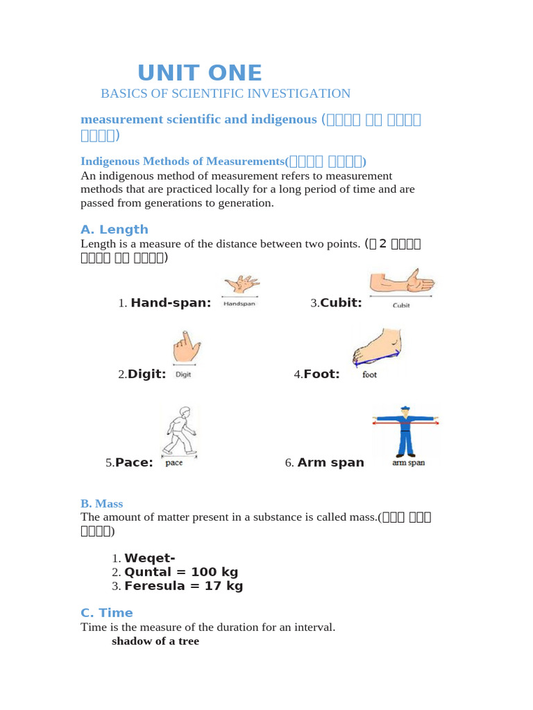 General Science Chapter One | PDF | Quantity | Measurement