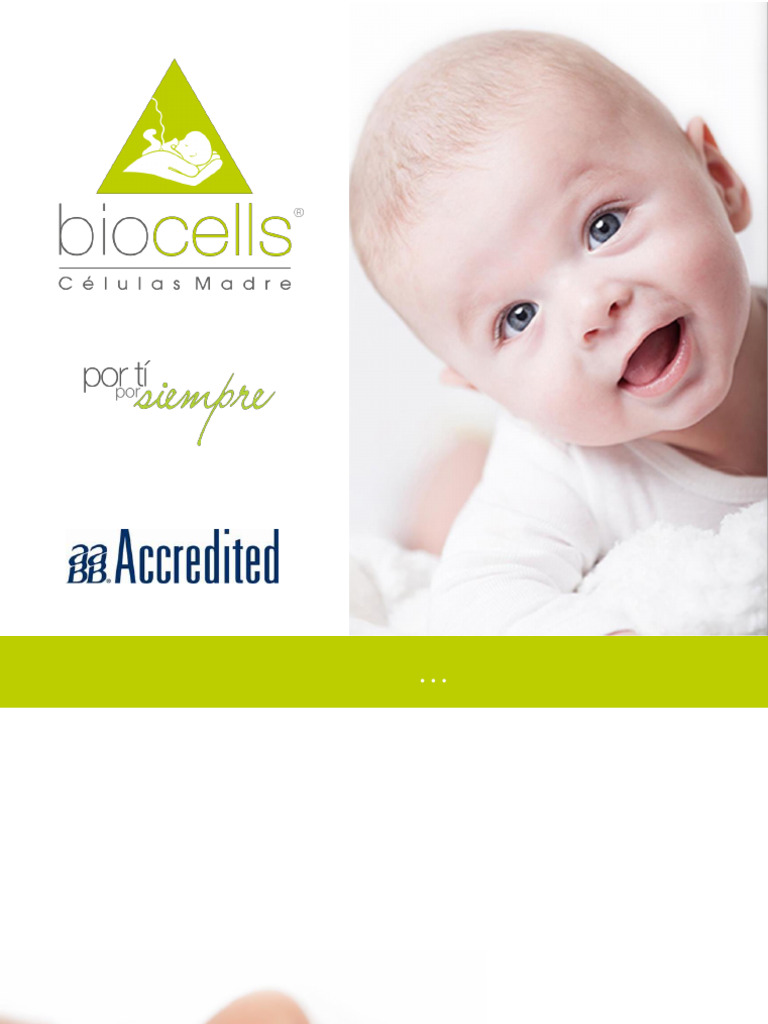 PRESENTACION CELULAS MADRE BIOCELLS 2017 | PDF | Célula madre | Trasplante de células madre ...