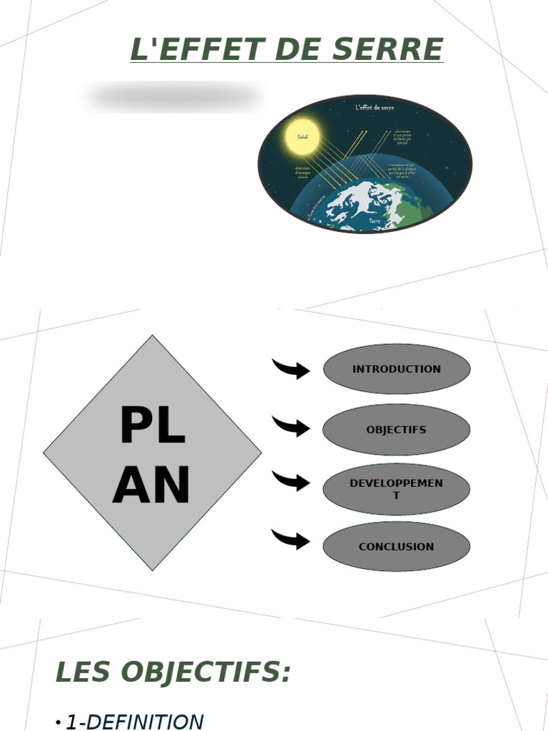 EFFET DE SERRE | PDF | Effet de serre | Changement climatique