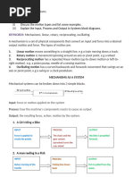 Types of Machine Movements Explained | PDF | Oscillation | Rotation