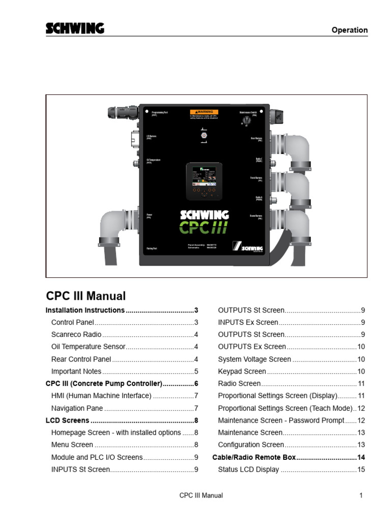 CPC III | PDF | Electrical Connector | Switch