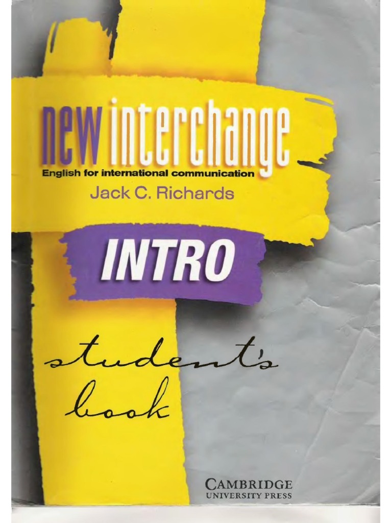 Interchange English Book Intro | PDF