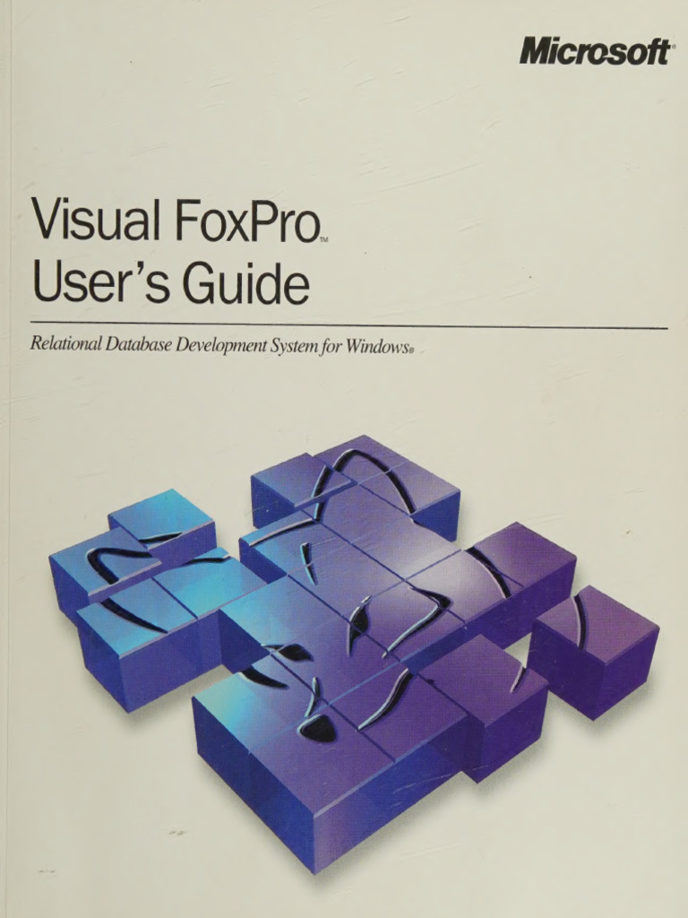 Visual FoxPro Users Guide - Microsoft | PDF | Page Layout | Databases