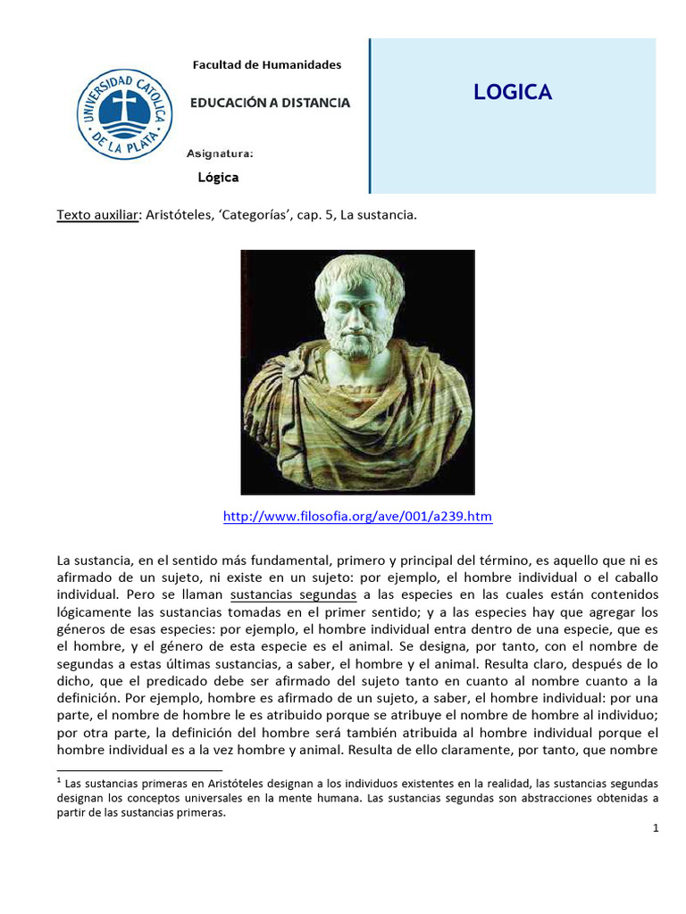 Lógica Modulo 3 - Lectura Complementaria Obligatoria 1 | PDF | Teoría de sustancias | Lógica