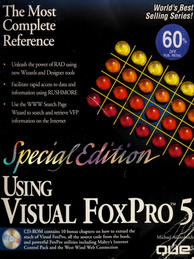 Special Edition Using Visual FoxPro 5 - Michael P. Antonovich Alice Atkins Marl Atkins RIchard L ...
