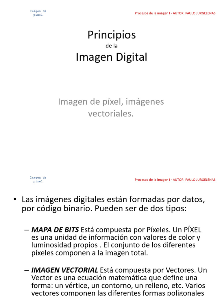 Imagen Digital - Pixel | PDF | Píxel | Resolución de imagen