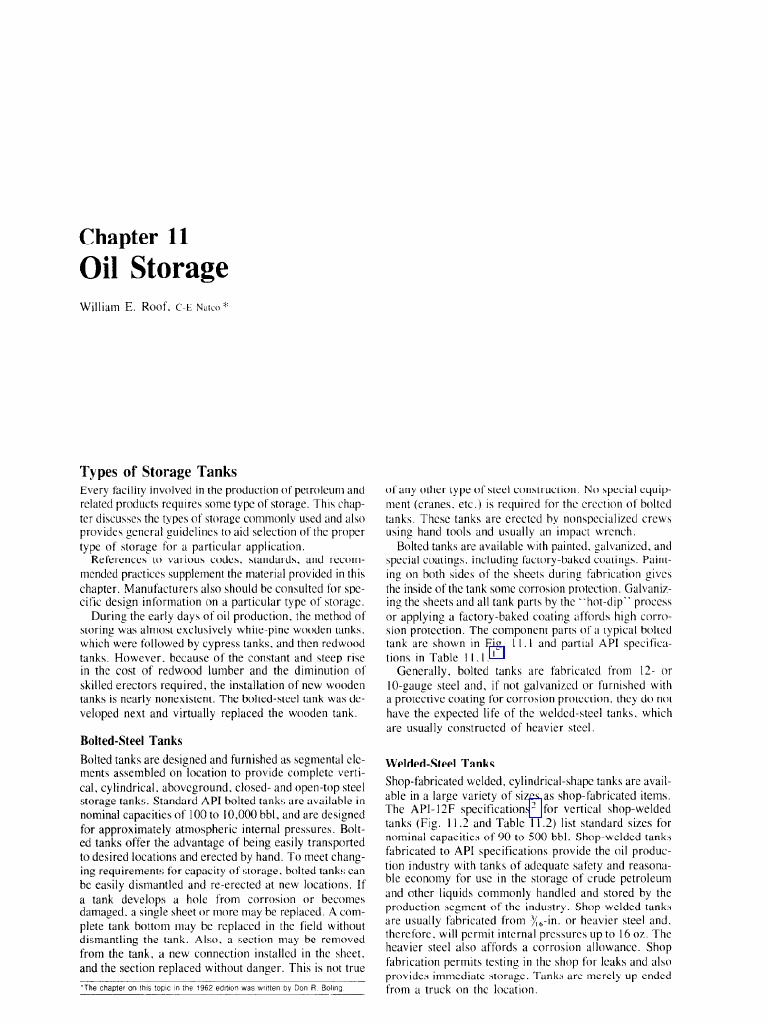 11 Oil Storage | PDF | Galvanization | Petroleum