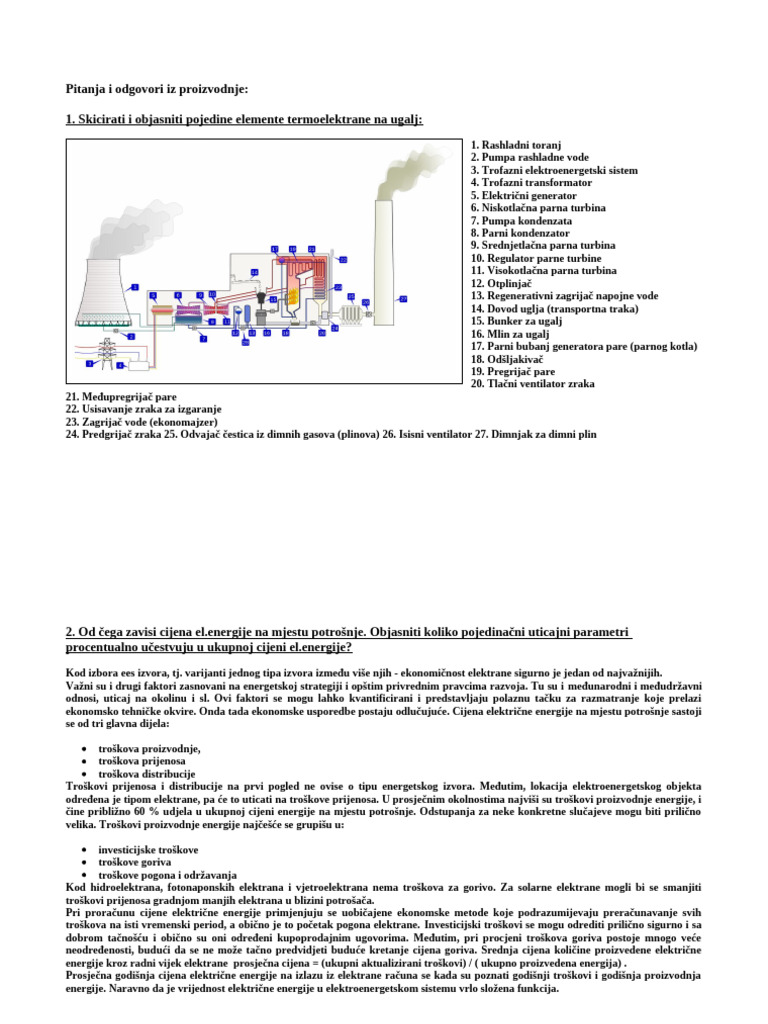 Proizvodnja Pitanja Dodatna - Arnelat. | PDF