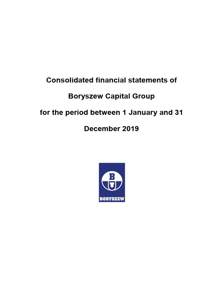 Consolidated Financial Statements | PDF | Income Statement | Equity ...