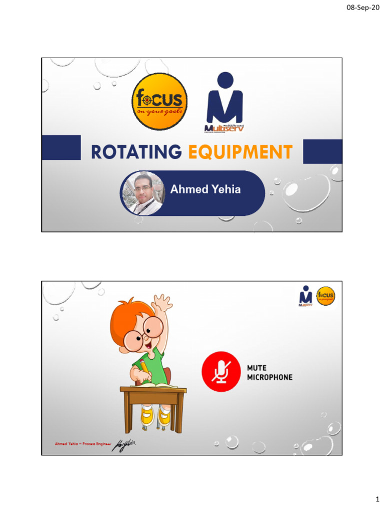 Rotating Equipment Lec 2 | PDF | Pump | Valve