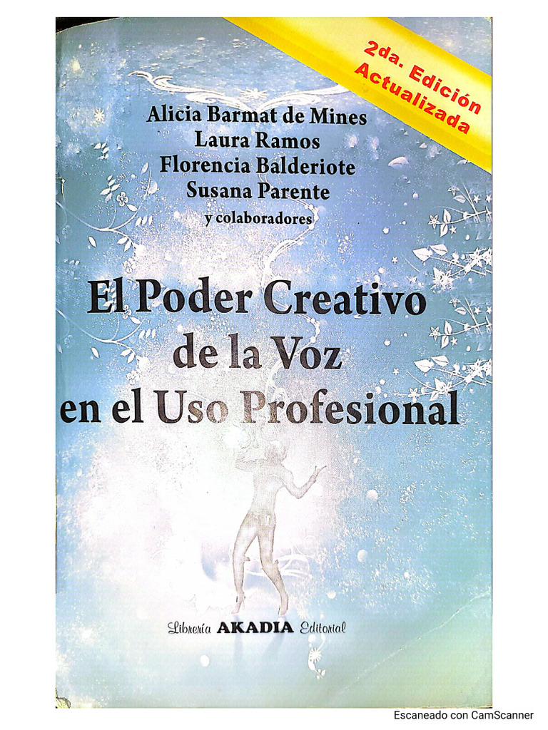 El Poder Creativo de La Voz en El Uso Profesional IMPORTANTE | PDF