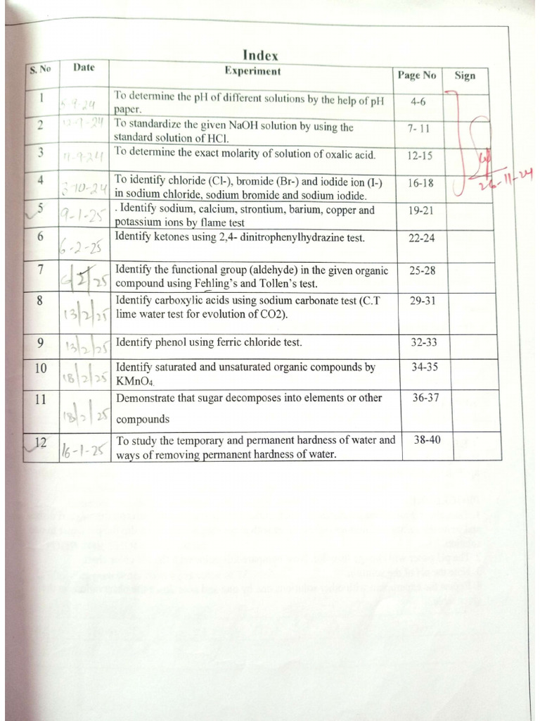 Chemistry Portfolio | PDF