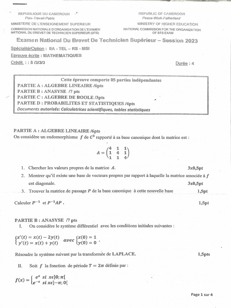 BTS-RES_2023_MATHS | PDF