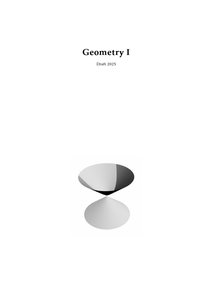 Geometry Draft 2025 2 | PDF | Line (Geometry) | Vector Space