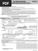 New TIN Application Form | PDF | Taxes