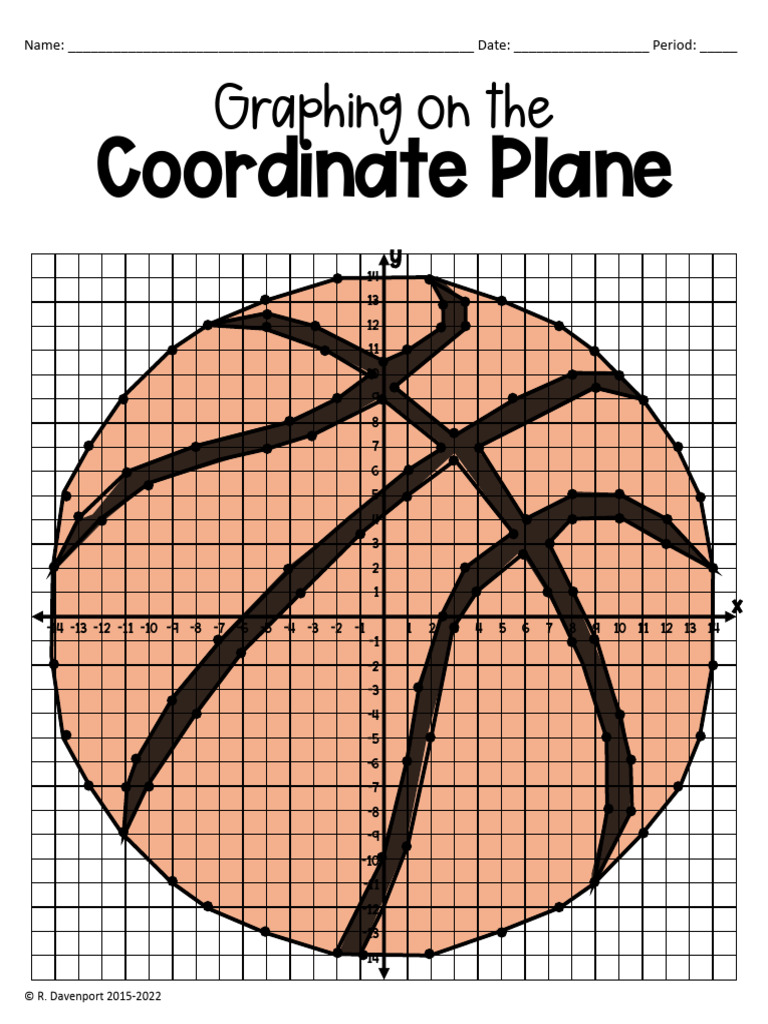 Basketball(CoordinateGraph)! | PDF | Geometry | Euclidean Geometry