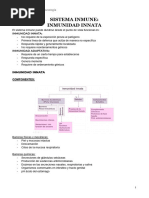 PAMPs, DAMPs y PRRs | PDF | Receptor de peaje | Sistema inmune