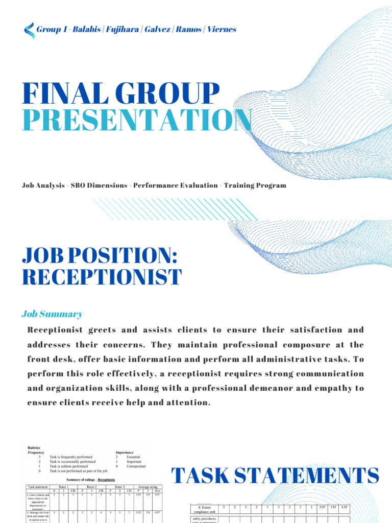 (Revised) Final Group Presentation | PDF | Performance Appraisal | Applied Psychology