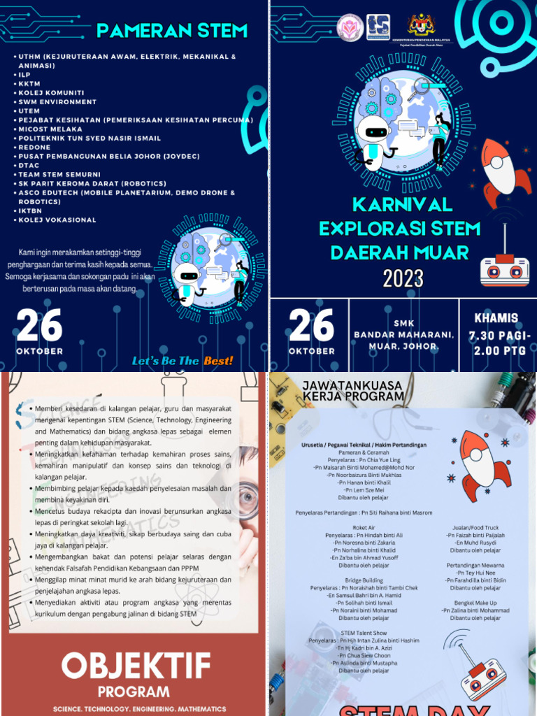 Buku Program Karnival Explorasi STEM 23 | PDF