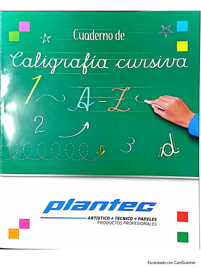 Cuaderno de Caligrafía cursiva para la primaria | PDF