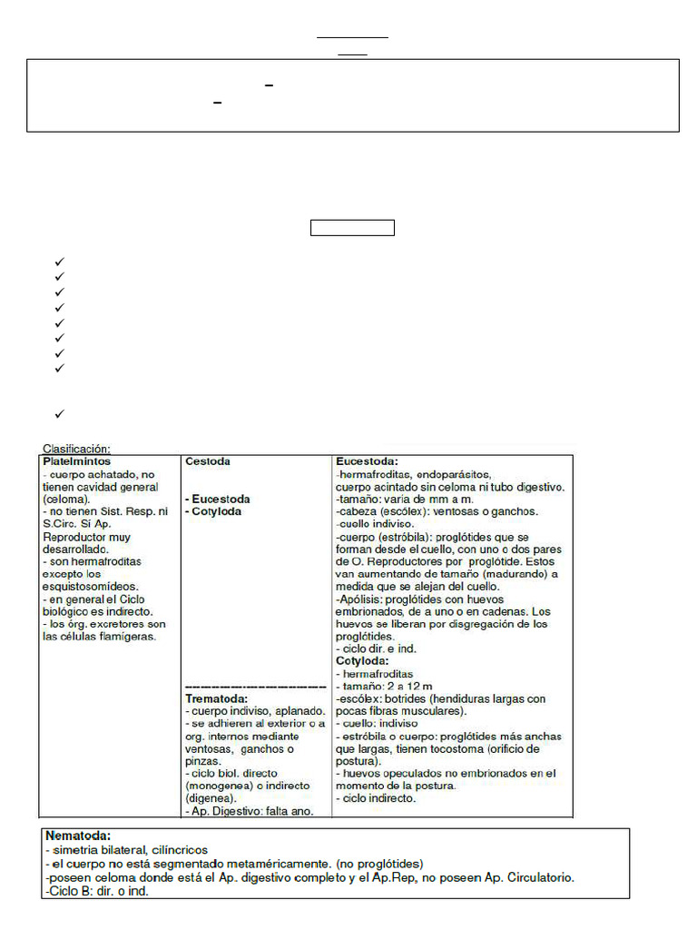TP9 Helmintos | PDF | Sistema reproductivo | Sistema digestivo humano