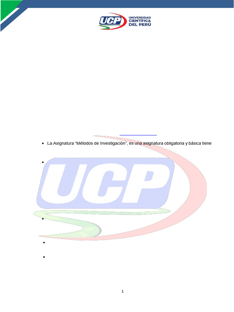 Silabo 2024 II Métodos de Investigación | PDF | Evaluación | Conocimiento