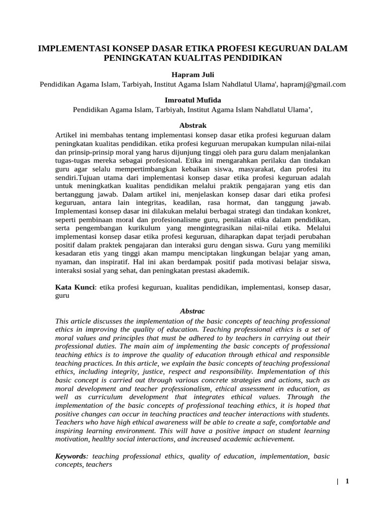 Jurnal Hapram 0 Fida | PDF