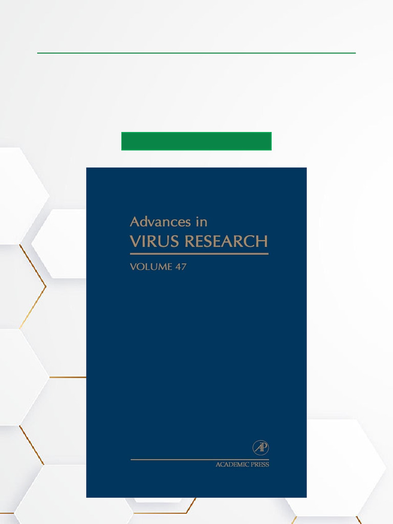 Advances in Virus Research Scribd Download | PDF | Virus | Infection