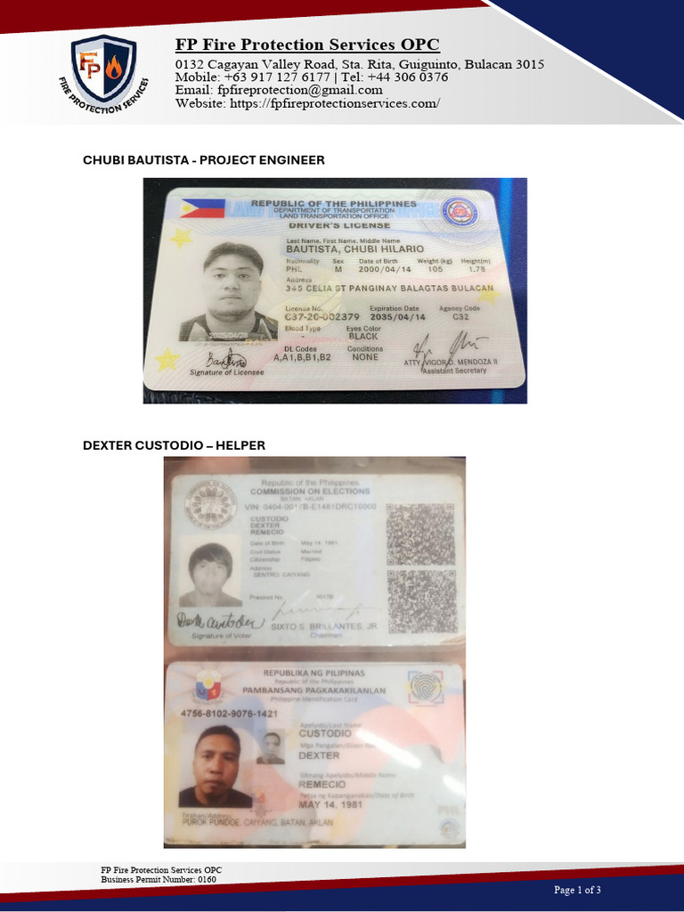 Fire Safety Inspection Certificate | PDF