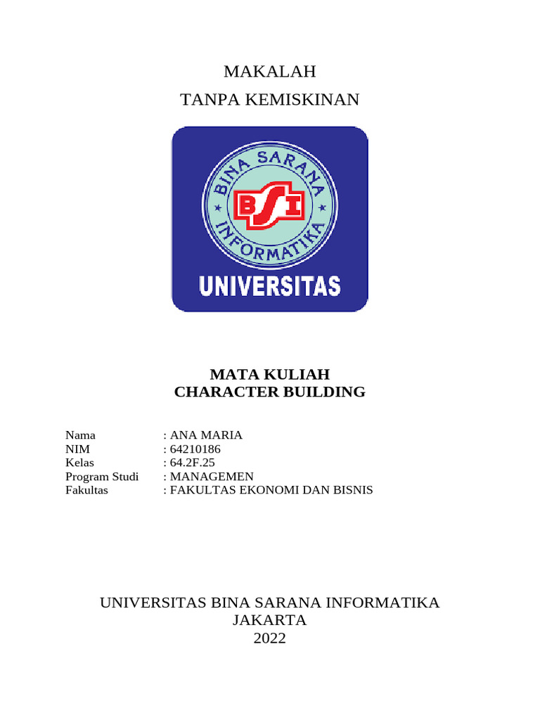 MAKALAH CB Project UAS | PDF