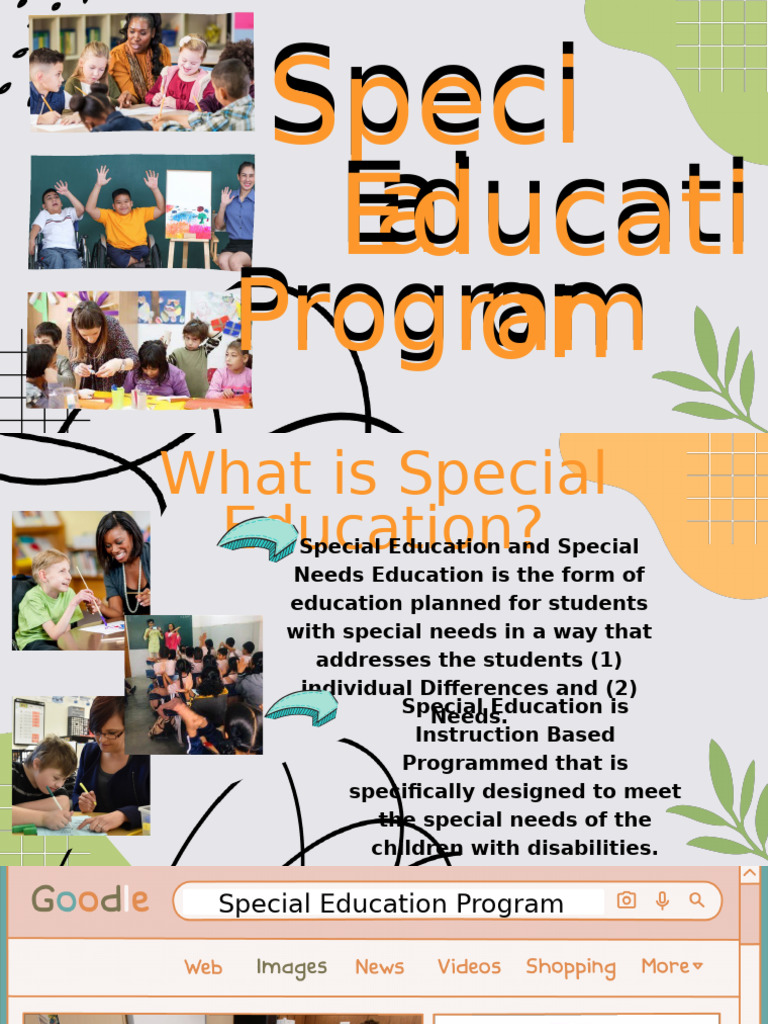 SPED and Inclusion Program | PDF | Special Education | Inclusion (Education)