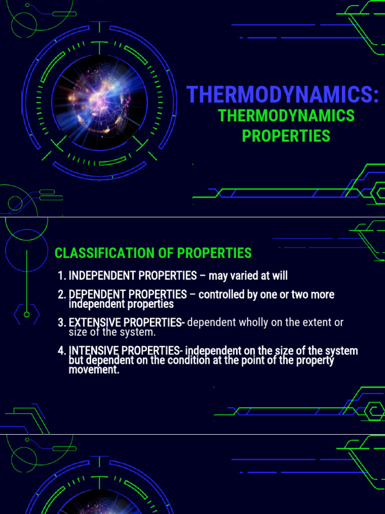Thermodynamics: Properties and Units | PDF | Density | Force