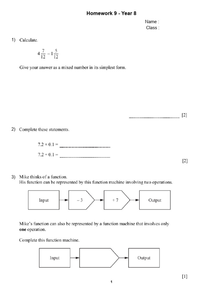 HANUUN HIBBATURRAHMAN SHAKIRULLAH - Homework 9 - Year 8 | PDF