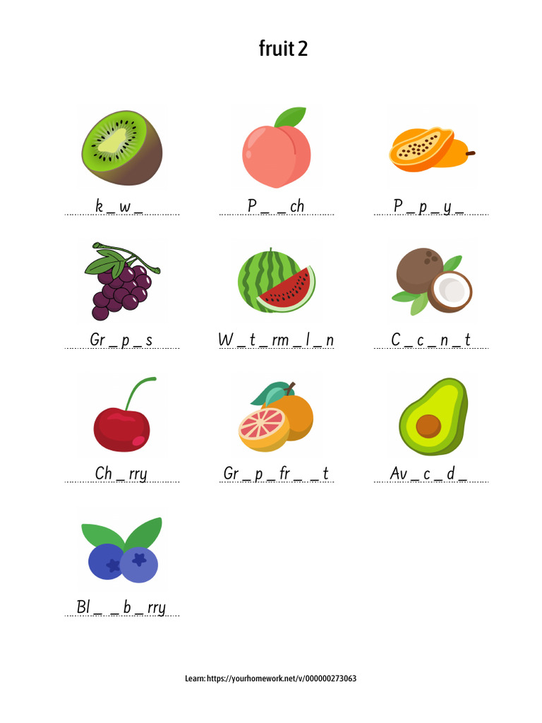 PDF 4 - Fruit 2 | PDF