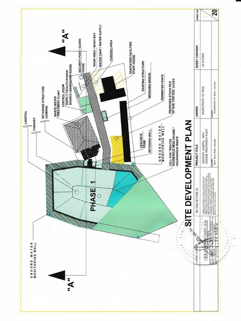 Rizal Site Development Plan | PDF