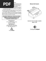 Aclas Pp9-Plus Manual | PDF | Impresora (Computación) | USB