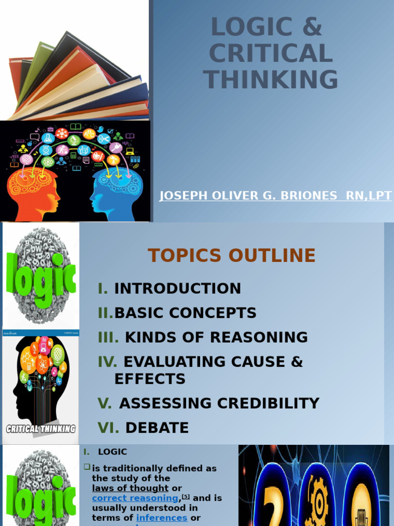 Logic and Critical Thinking Guide | PDF | Logic | Critical Thinking