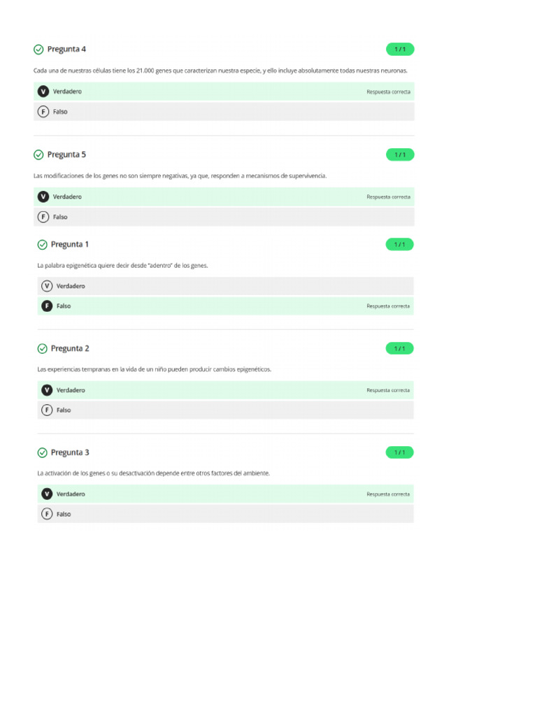 Cuestionario Uvm | PDF