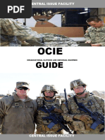 CIF Guide | PDF | Backpack | Military Personal Equipment