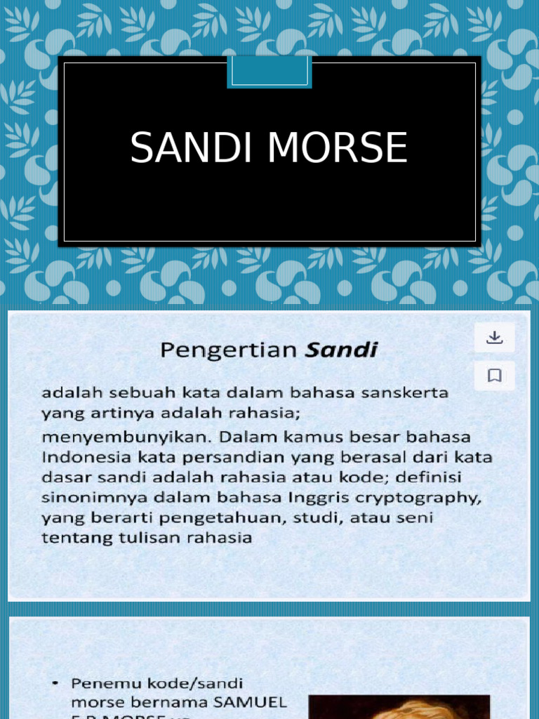 Sandi Morse | PDF