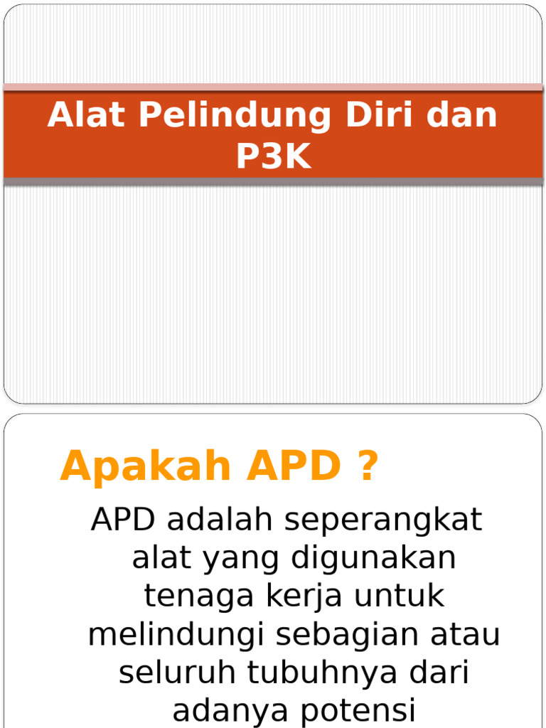 Apd Dan P3K Fix | PDF